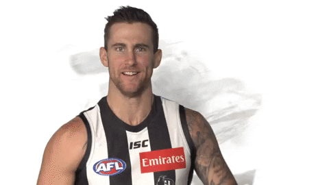 Mark Screamer GIF by CollingwoodFC - Find & Share on GIPHY