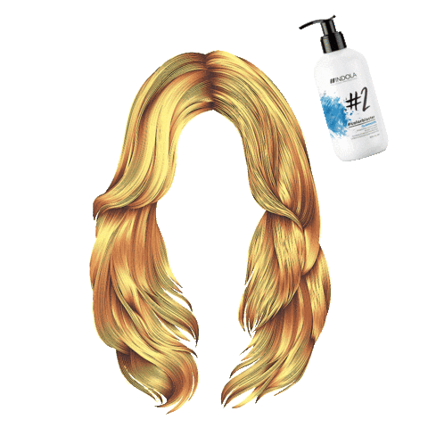 Hair Color Sticker by Indola for iOS & Android | GIPHY