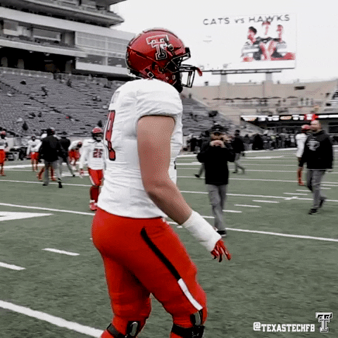 Texas Tech Travis Bruffy GIF by Texas Tech Football - Find & Share on GIPHY