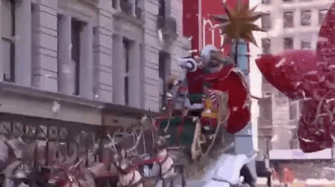 Santa Claus GIF by The 94th Annual Macy’s Thanksgiving Day Parade ...
