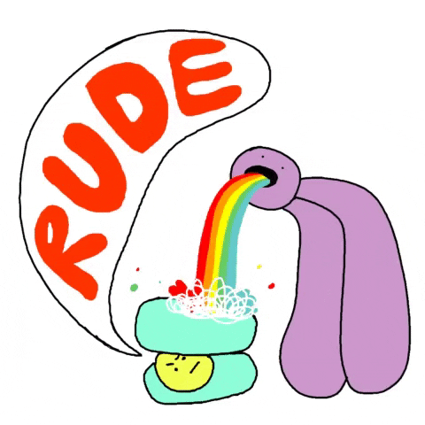 Rude GIF by BuzzFeed Animation - Find & Share on GIPHY