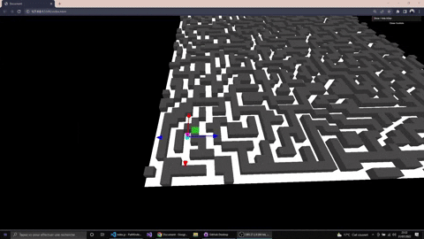GitHub - Lxdovic/Pathfinder: Simple pathfinder in JavaScript with THREE.js