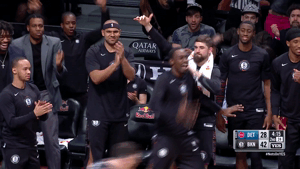 Celebrate Brooklyn Nets GIF by NBA - Find & Share on GIPHY