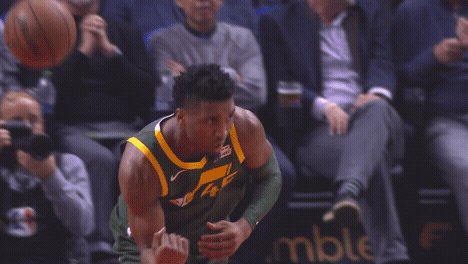 Donovan Mitchell Flex GIF by Utah Jazz - Find & Share on GIPHY