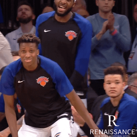 GIF by New York Knicks - Find & Share on GIPHY