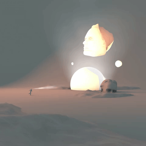 Full Moon Run GIF by Last Lauf - Find & Share on GIPHY