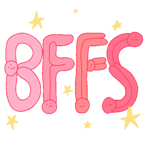 Best Friends Sticker by BuzzFeed Animation for iOS & Android | GIPHY