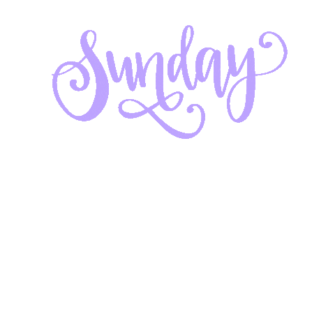 Days Of The Week Sunday Sticker for iOS & Android | GIPHY