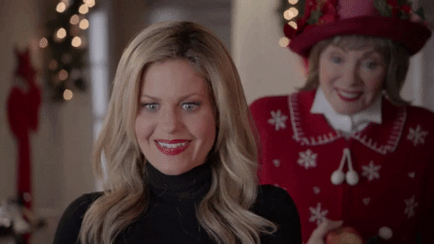 Candace Cameron Bure A Shoe Addicts Christmas GIF by Hallmark Channel ...