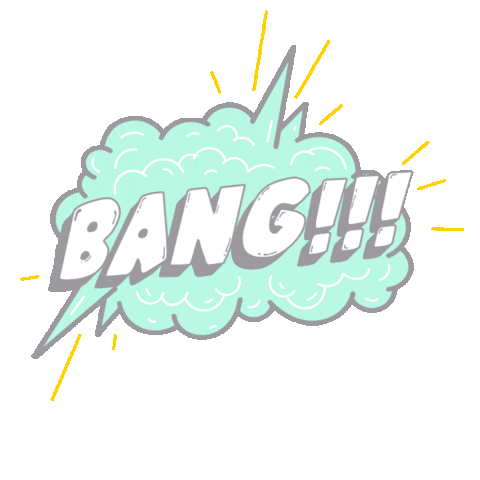 Balloon Bang Sticker by ANA MARIA SAAD for iOS & Android | GIPHY