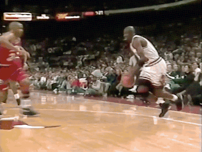 Jazz Michael Jordan Game Winner Gif