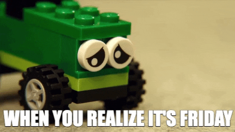 Happy Friday GIF by LEGO - Find & Share on GIPHY