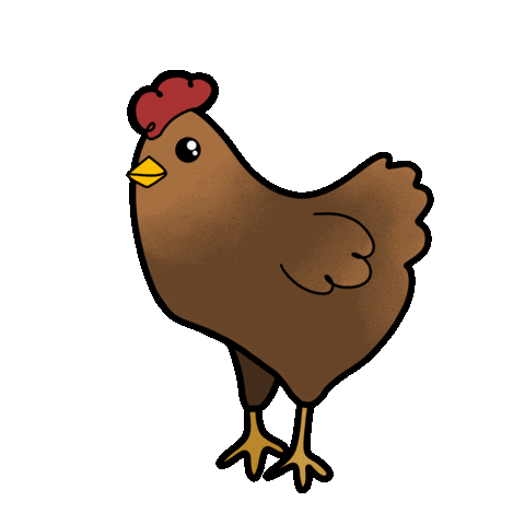 Chicken Egg Sticker for iOS & Android | GIPHY