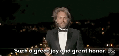 Winner Oscars GIF by The Academy Awards - Find & Share on GIPHY