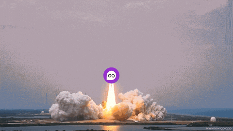To The Moon Space GIF by KiwiGo (KGO) - Find & Share on GIPHY