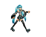 Hatsune Miku Sprite Sticker for iOS & Android | GIPHY