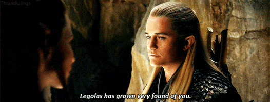 Legolas Reaction Gif