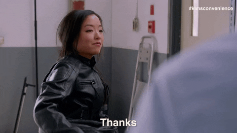 Thanks Thank You GIF by Kim's Convenience - Find & Share on GIPHY