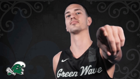 Basketball Flex GIF by GreenWave - Find & Share on GIPHY