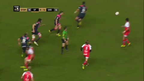 Pass GIF by FCG Rugby - Find & Share on GIPHY