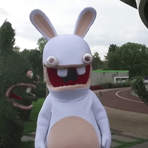 Rabbids GIF by Futuroscope - Find & Share on GIPHY