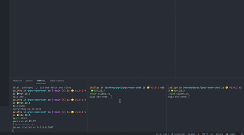 Github Ivillysg Grpc Chat