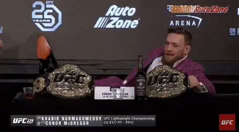 Conor Mcgregor Sport GIF by UFC - Find & Share on GIPHY