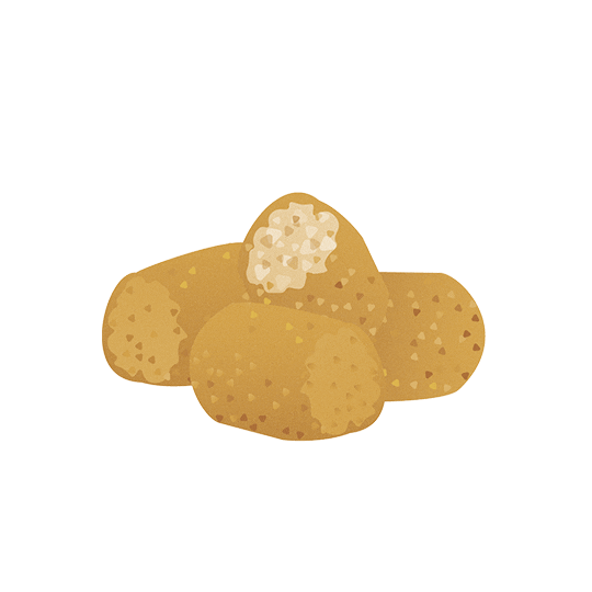 Tater Tots Breakfast Sticker by CBS for iOS & Android | GIPHY