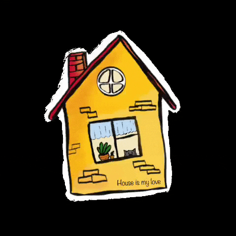 Home House GIF - Find & Share on GIPHY