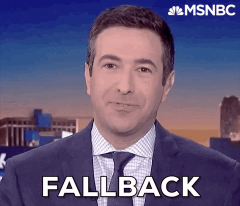 Fall Back GIF by MSNBC - Find & Share on GIPHY