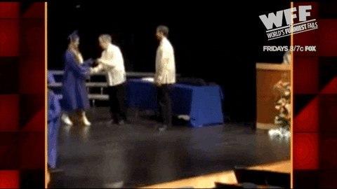 Graduate Fails GIF by World’s Funniest - Find & Share on GIPHY