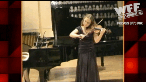 Violin Fails GIF by World’s Funniest - Find & Share on GIPHY