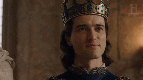 King Philip Yes GIF by HISTORY UK - Find & Share on GIPHY
