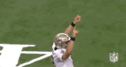 2018 Nfl Brees Passing Record GIF by NFL - Find & Share on GIPHY
