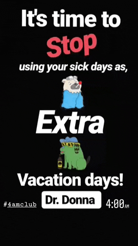 Sick Good Morning GIF by Dr. Donna Thomas Rodgers - Find & Share on GIPHY
