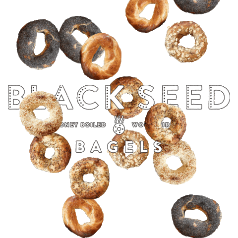 Raining Saint Urbain Sticker by Black Seed Bagels for iOS & Android | GIPHY