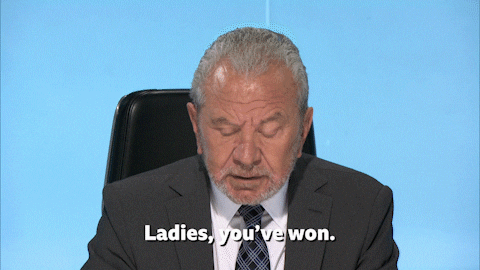 Winning The Apprentice GIF by BBC - Find & Share on GIPHY