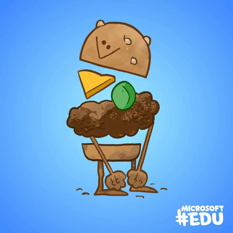 Happy Burger GIF by Microsoft Education - Find & Share on GIPHY