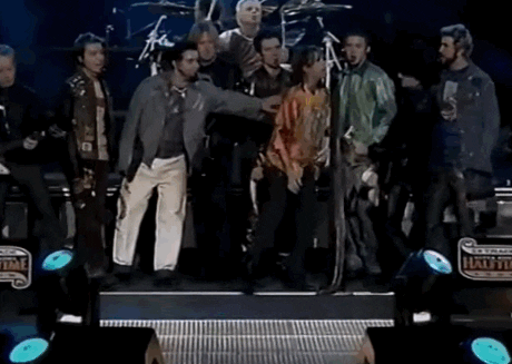 Gif De Reuniao Nsync