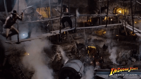 Swinging Indiana Jones And The Temple Of Doom GIF by Indiana Jones ...