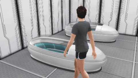 {Link} [M2F] [SFW] A GIF I made using The Sims 4. Made using ...