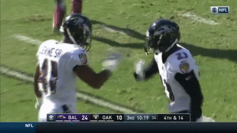 Happy National Football League GIF by Baltimore Ravens - Find & Share ...