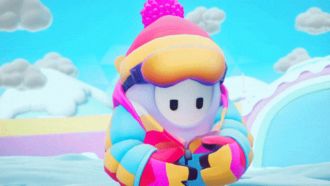 Proud Video Game GIF by Fall Guys - Find & Share on GIPHY