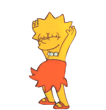 The Simpsons Dancing Sticker for iOS & Android | GIPHY
