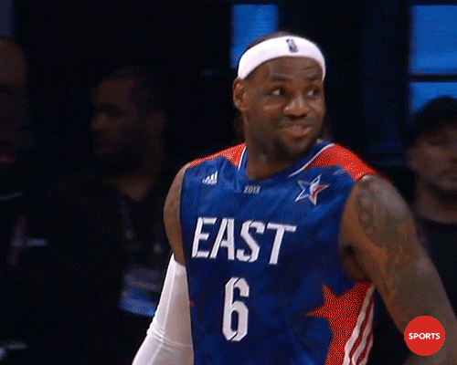 Lebron James Smile GIF - Find & Share on GIPHY