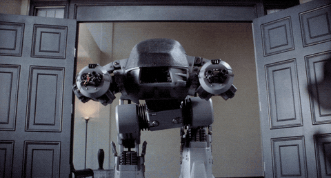 Sci-Fi Robocop GIF by Coolidge Corner Theatre - Find & Share on GIPHY