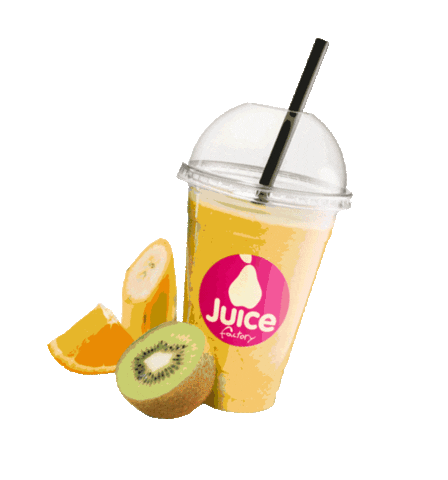 Orange Refreshing Sticker by Juice Factory for iOS & Android | GIPHY