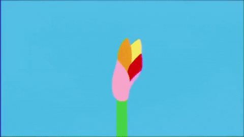 Dance Flowers GIF by Polo & Pan - Find & Share on GIPHY