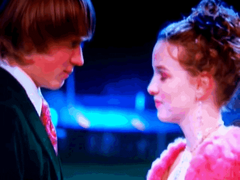 First Kiss GIF - Find & Share on GIPHY