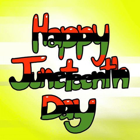 Celebration Juneteenth GIF by AuroraDraws - Find & Share on GIPHY